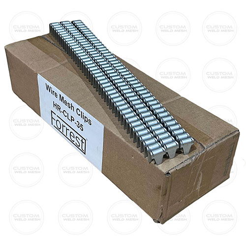Wire Mesh Clinch Clips by CustomWeldMesh