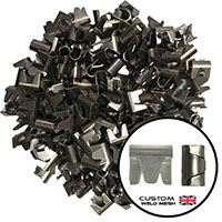 Wire Mesh Clinch Clips by CustomWeldMesh