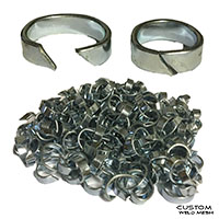 Wire Mesh Clinch Clips by CustomWeldMesh